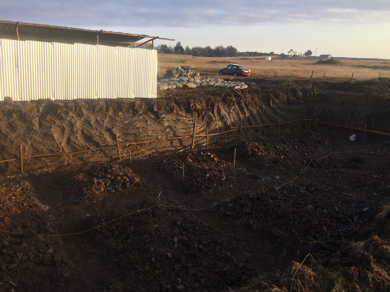The road to owning a house. Week 1 – Excavation & Setting out – Valuer ...